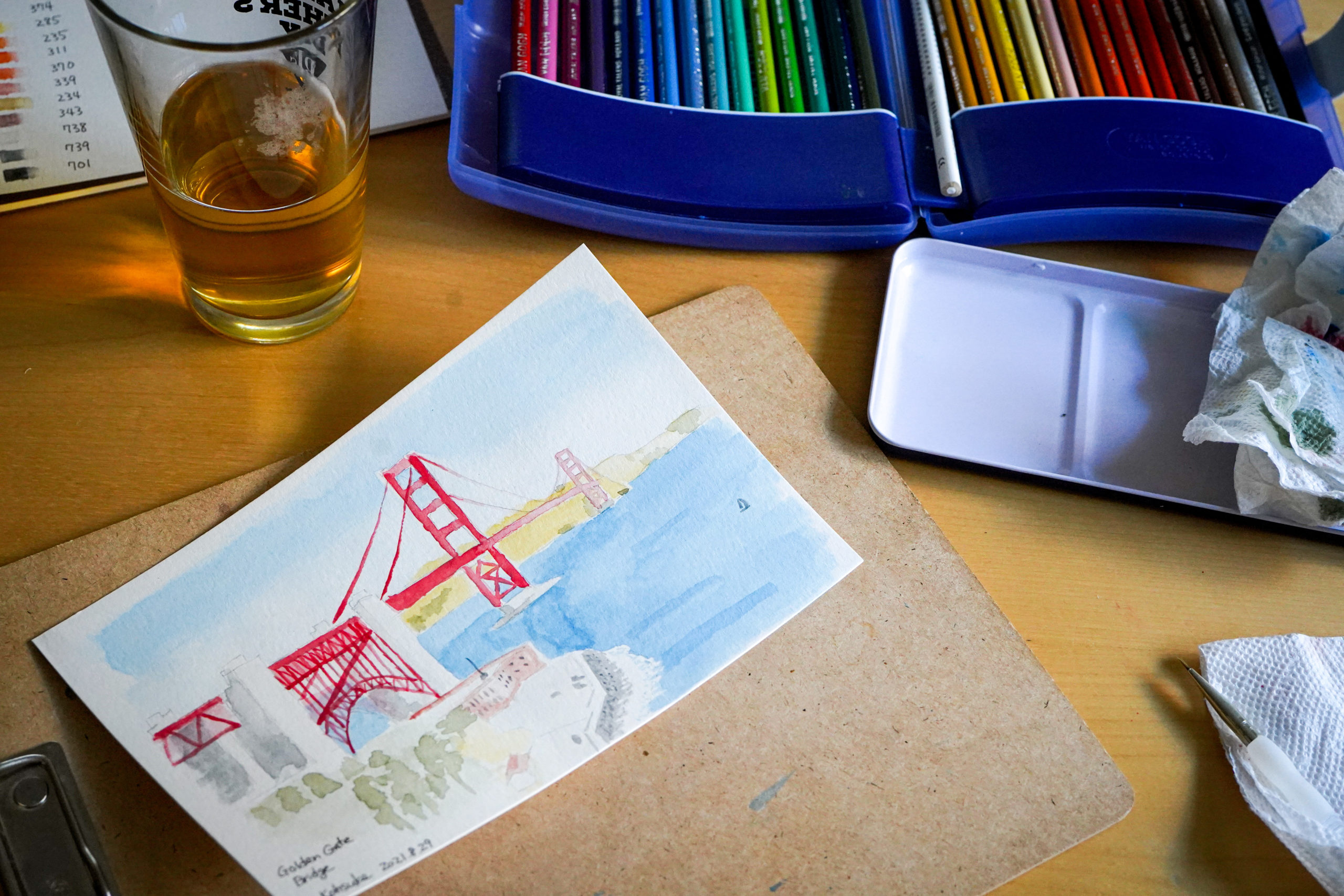 2021 in review: Watercolor | Kohsuke Kawaguchi